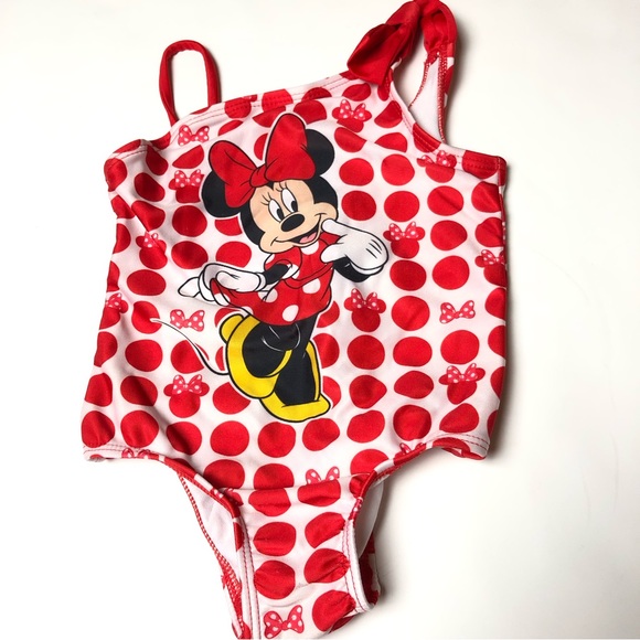 Disney | Swim | Disney Minnie Mouse Size 2t Bathing Suit One Piece ...